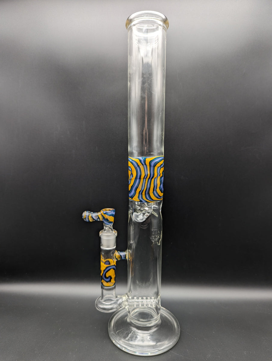 Wig Wag Straight Tubes w/ 360 Inline Perc - Texas Hot Glass – Avernic ...