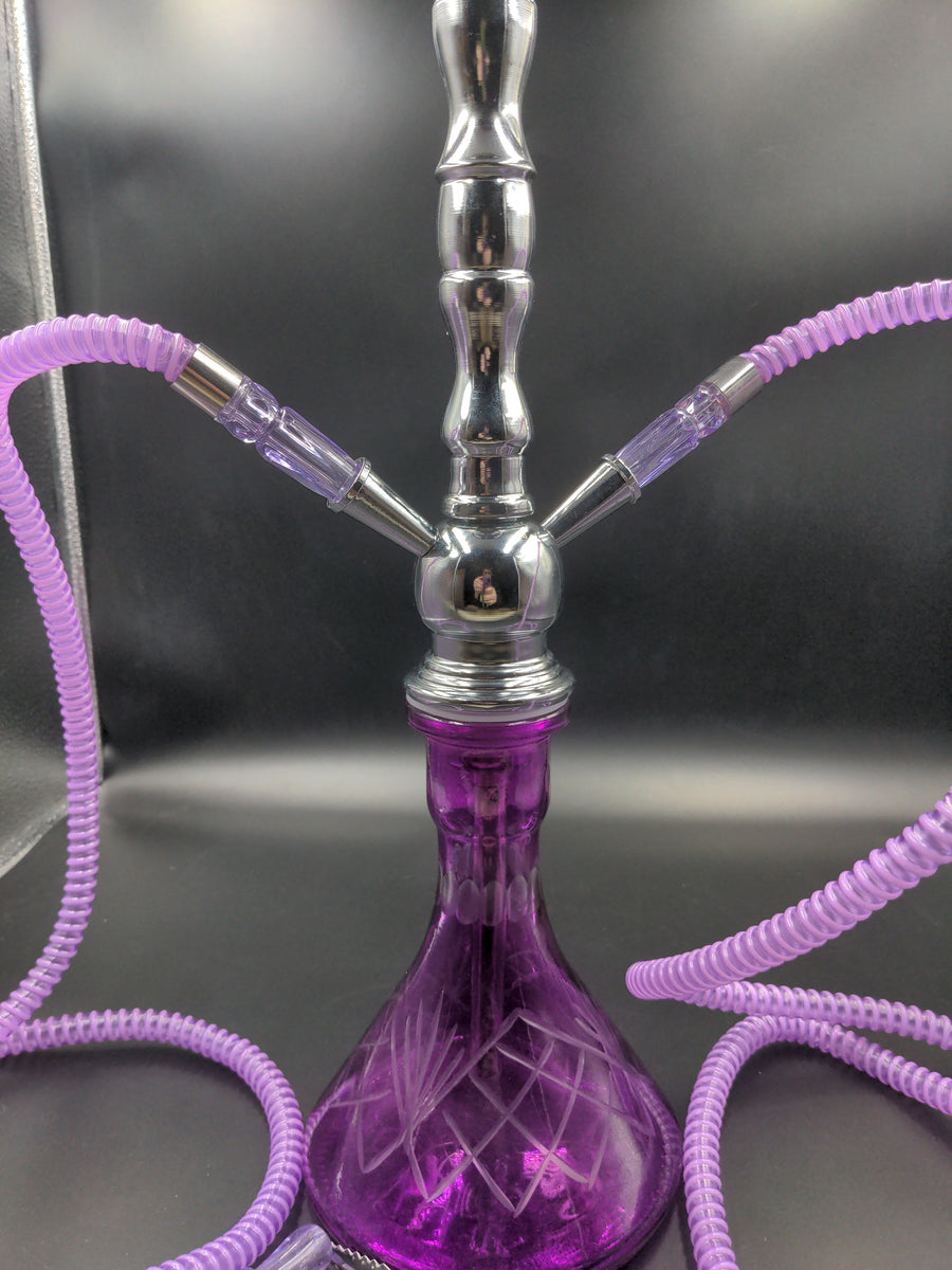 Zelda Premium Hookah - 20"/2-Hose – Avernic Smoke Shop